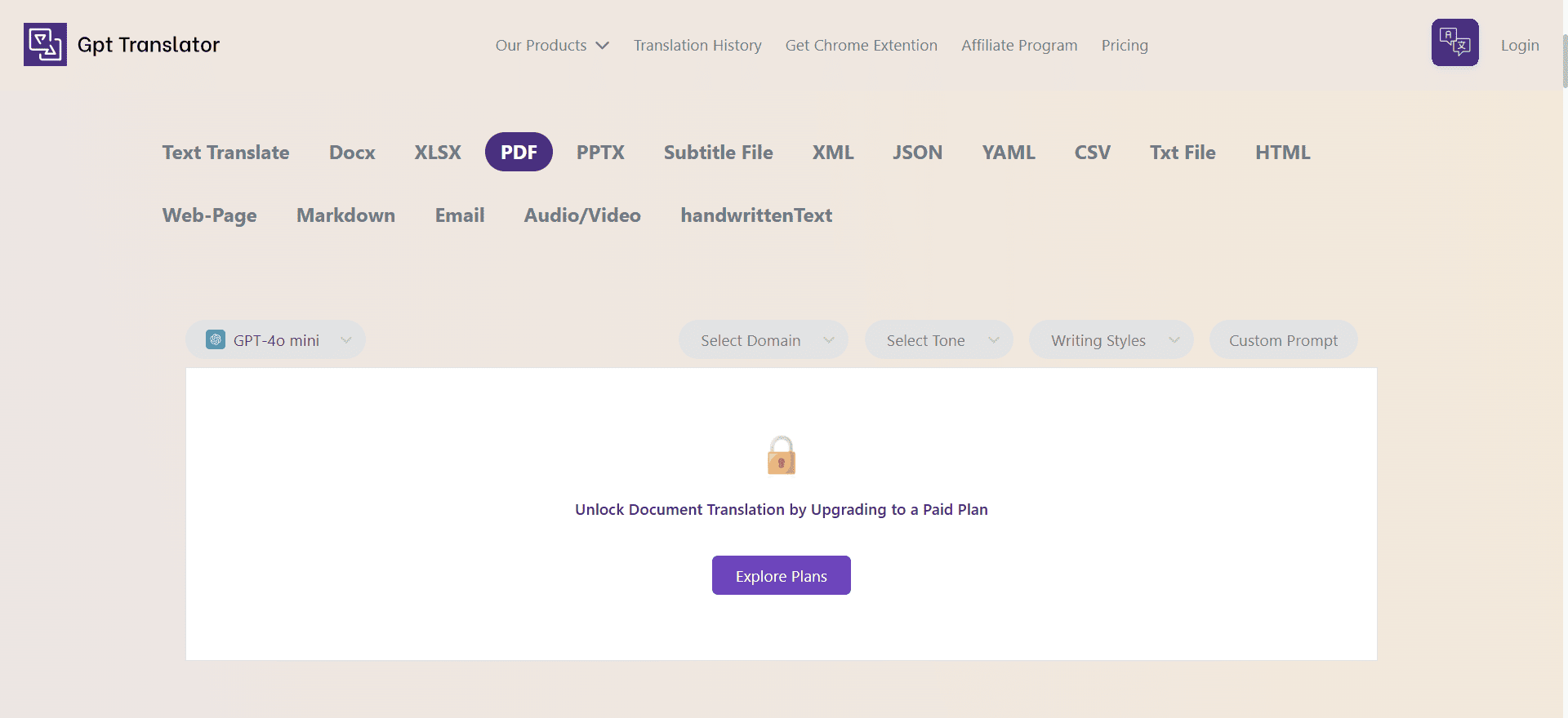 AI PDF Translator, Translate PDF Online with complete layout